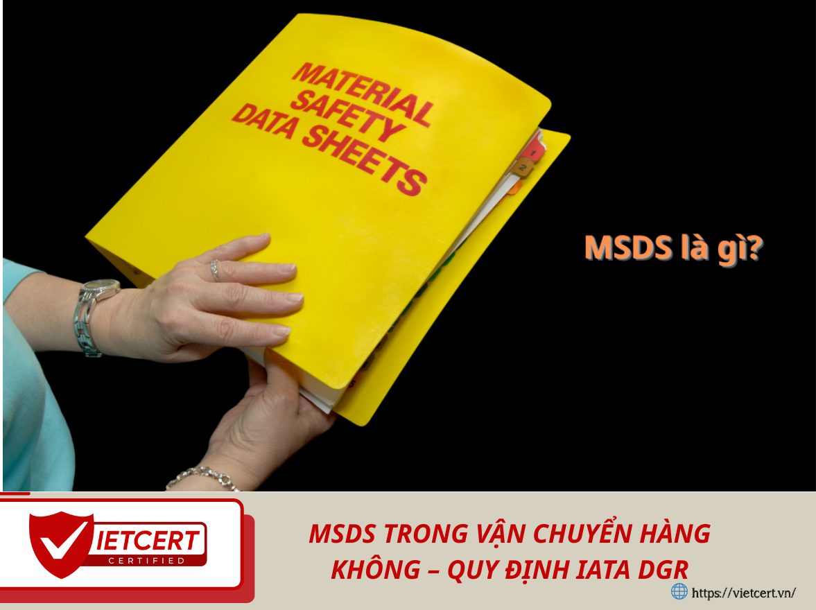 MSDS Trong Vận Chuyển Hàng Không